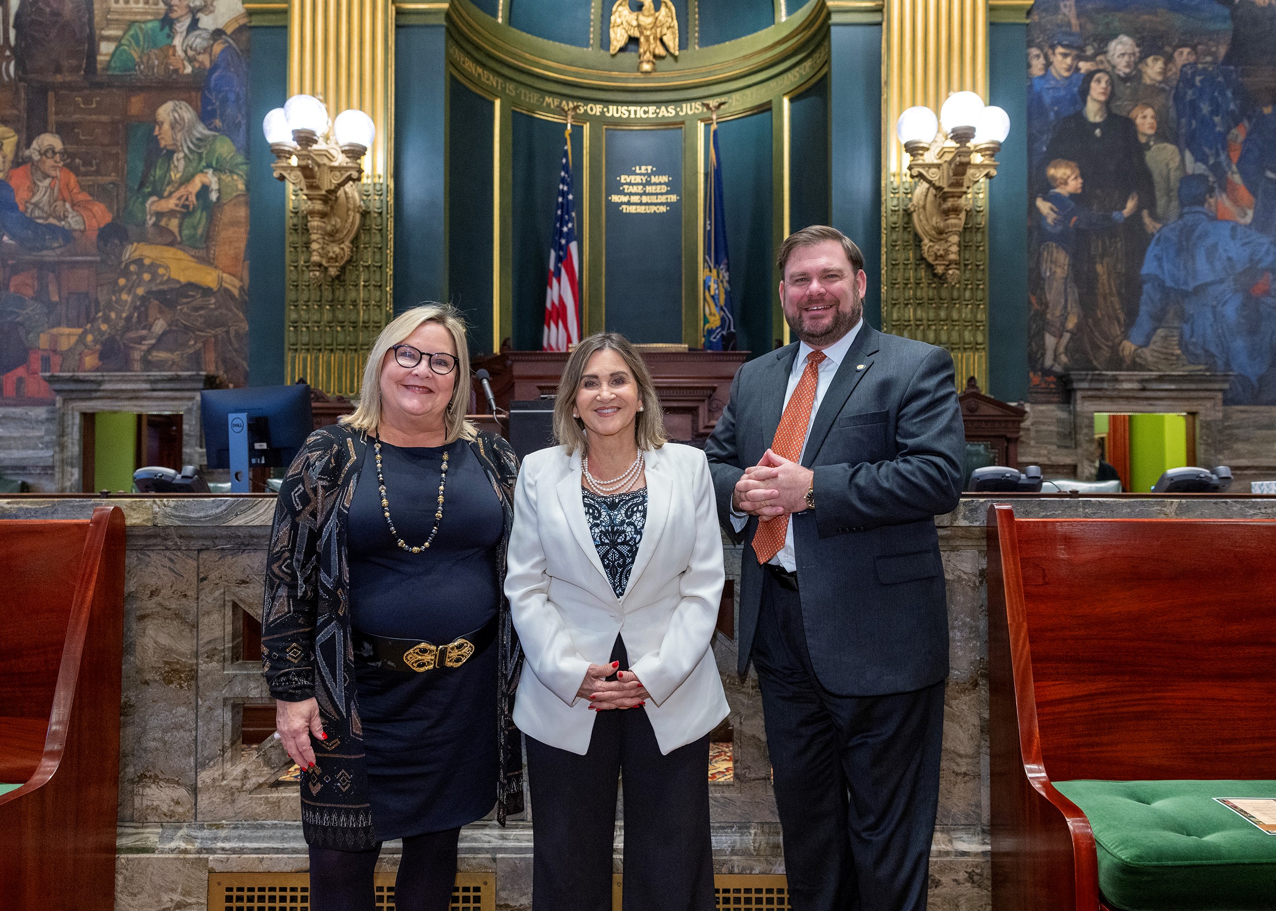 Judy Ward Votes for Kim Ward’s Reelection as Senate President Pro ...