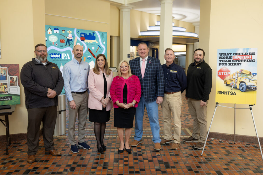 Senators Recognize National School Bus Safety Week - Senator Ward, J